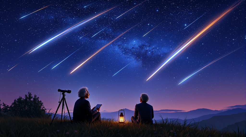 The Science Behind of Shooting Stars and Meteor Showers : 2025 ...