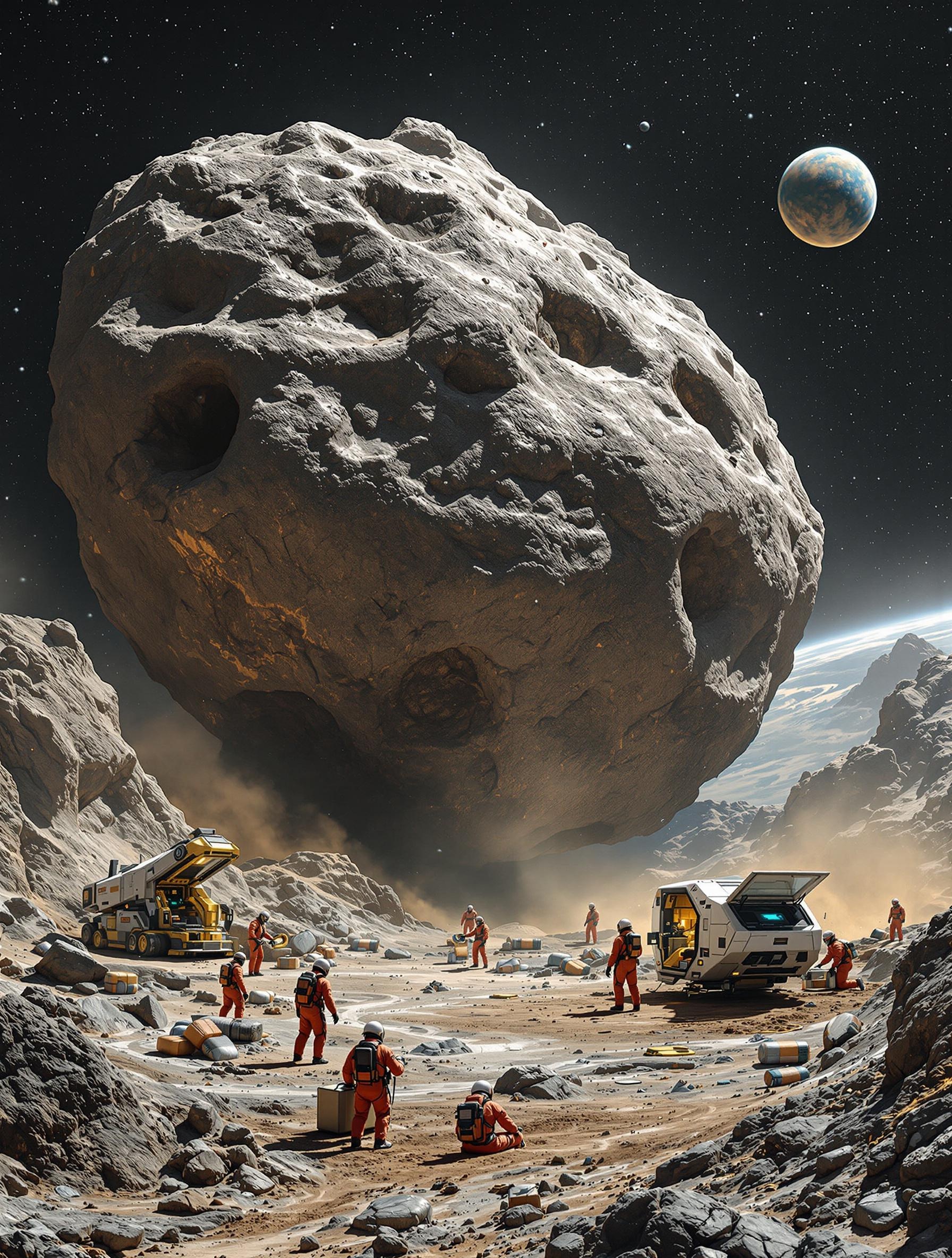 Asteroid Mining: The Next Frontier in Space Economy on 2025 - space news | space facts ...