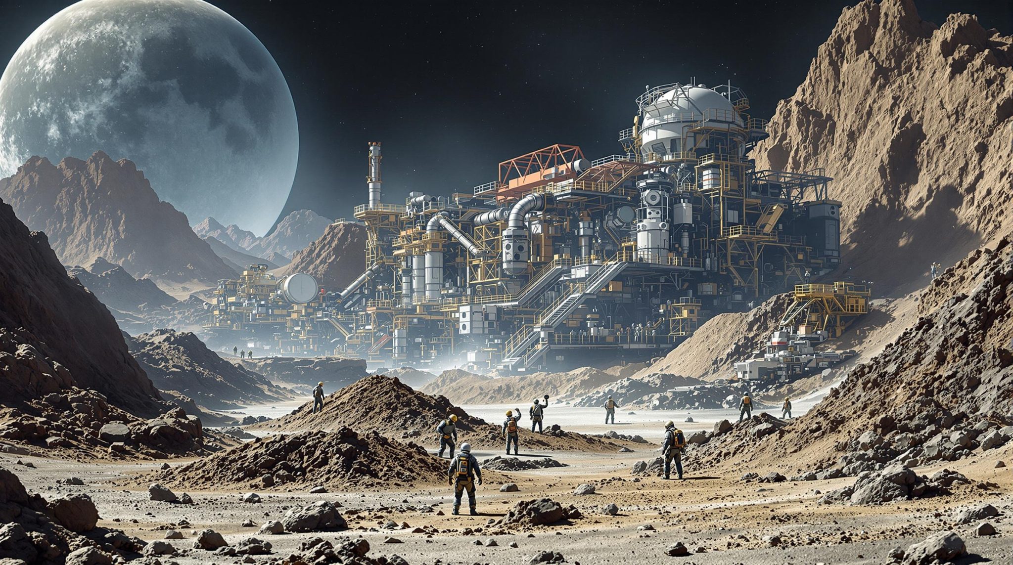 The Challenges of Living on the Moon + 6 Facts - space Facts - spaceyv