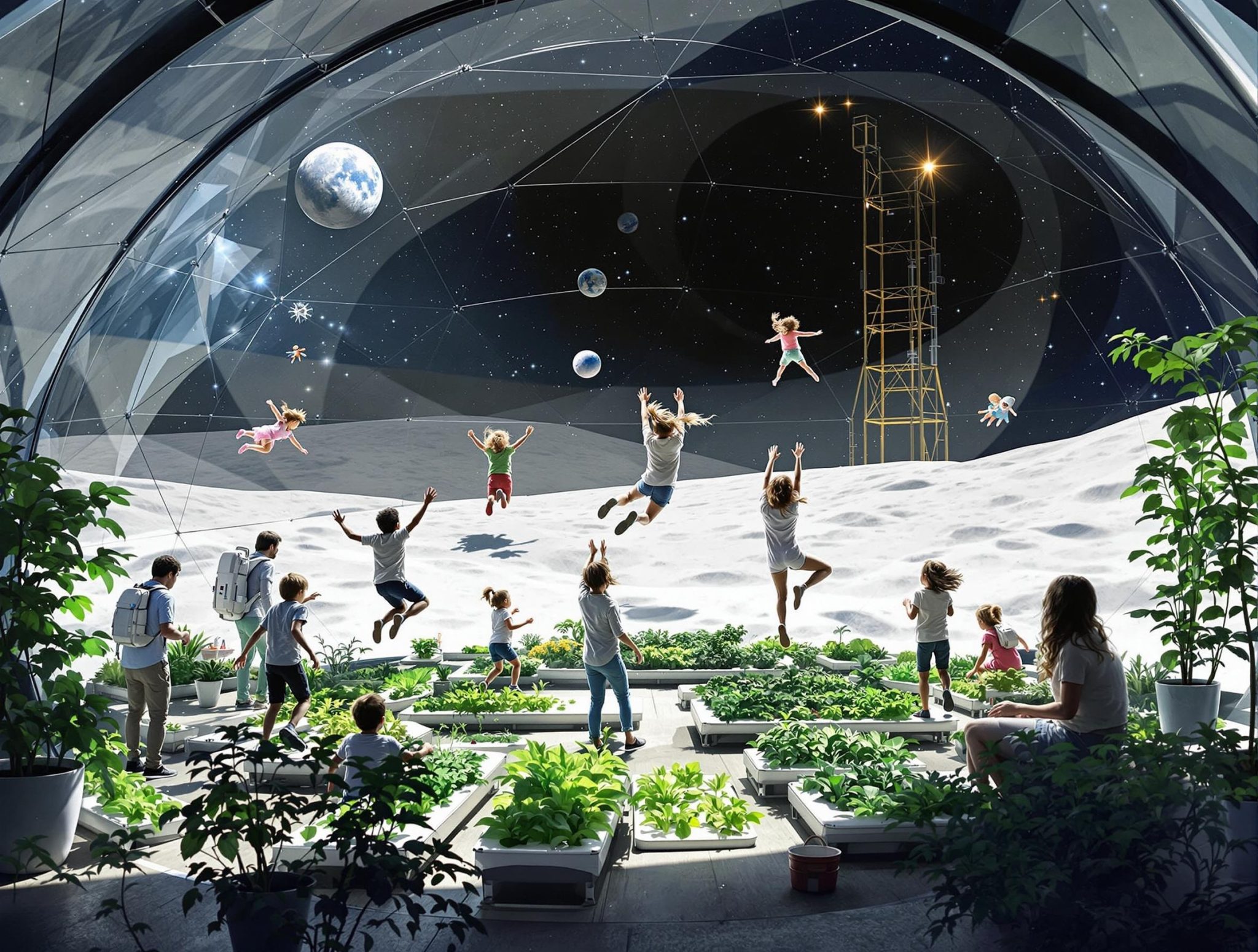 The Challenges of Living on the Moon + 6 Facts - space Facts - spaceyv