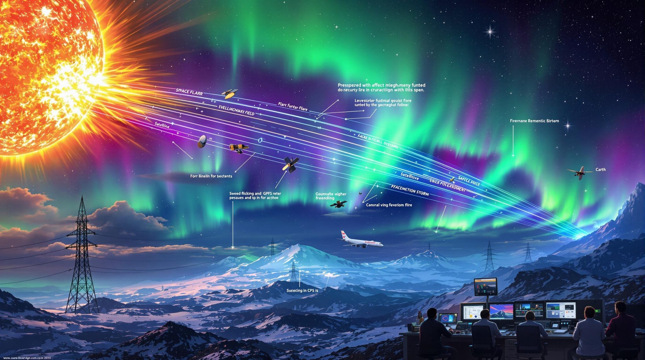 How Space Weather Impacts Life on Earth - space Facts - spaceyv