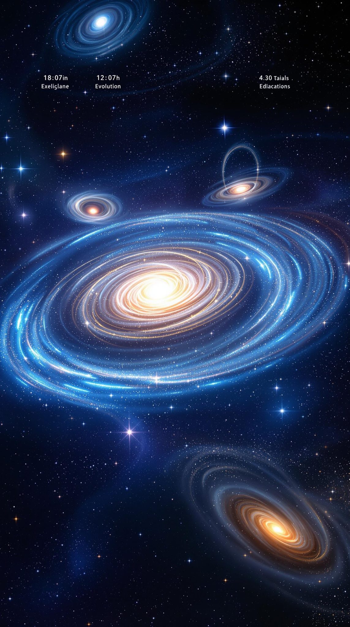 How Do Galaxies Form and Evolve Over Time? - space Facts - spaceyv